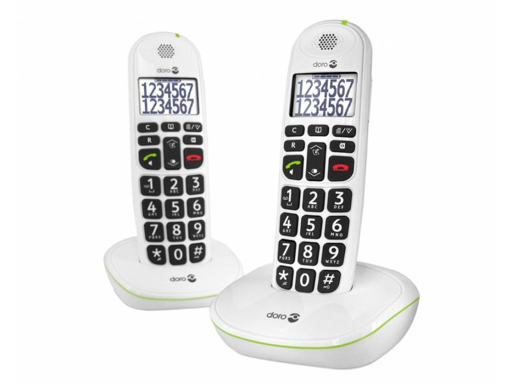 4G Simple Flip Phone (Red-White) - Teka Telekom